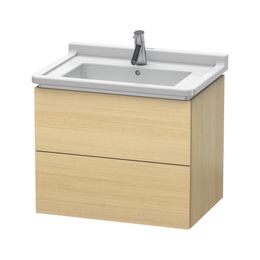 Duravit Waschtischunterschrank L-Cube 67x46,9cm, med. Ei, 2 Schub., wandh&auml;ngend (LC626407171)