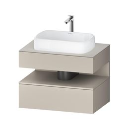 Duravit Waschtischunterschrank Qatego 80x55x60cm, T m, Pl, 1 Schubkast. (QA4730091910000)