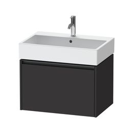 Duravit Waschtischunterschrank Ketho.2 68,4x46cm, graph matt, 1 Ausz., wandh&auml;ngend (K25076080800000)
