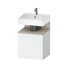 Duravit Waschtischunterschrank Qatego 49x42x64,5cm, 1 T, T. re, Tau matt/we ma (QA4077R91180000)