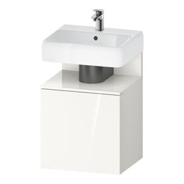 Duravit Waschtischunterschrank Qatego 49x42x64,5cm, 1 T., T. li, we Hochglanz (QA4077L22220000)