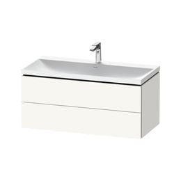 Duravit M&ouml;bel-Set L-Cube 100x48x48cm, m HL, we. matt, 2 Schub. (LC6952O84840000)
