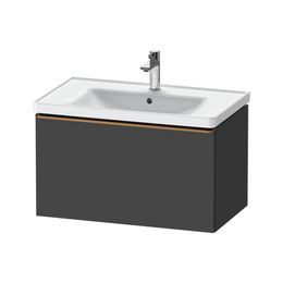 Duravit Waschtischunterschrank D-Neo 78,4x45,2cm, b geb/Gra m, 1 Ausz., wandh&auml;ngend (DE4255004490000)