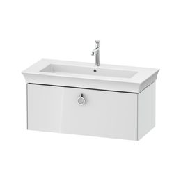 Duravit Waschtischunterschrank o. ES White Tulip 41x98,4x45,8cm, 1 Ausz. m Gr., we. hgl (WT4252085850010)