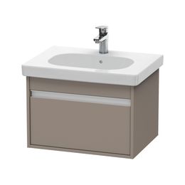 Duravit Waschtischunterschrank Ketho 60x45,5cm, bas. m, 1 Auszug, wandh&auml;ngend (KT667004343)