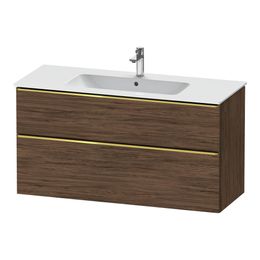 Duravit Waschtischunterschrank D-Neo 121x46,2cm, g pol/Nu d, 1 Kast, 1 Ausz. (DE4364034210000)