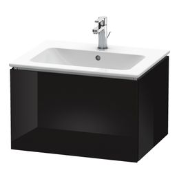 Duravit Waschtischunterschrank L-Cube 62x48,1cm, sw hgl, 1 Auszug, wandh&auml;ngend (LC614004040)