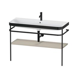 Duravit M&ouml;belwaschtisch-Kombi Happy D.2 Plus 117,5x49cm, m Konsole, 1 HL, Tau s-matt (HP4739O60600000)