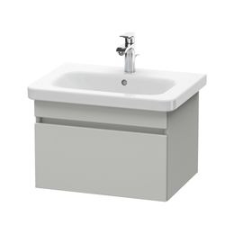 Duravit Waschtischunterschrank DuraStyle 58x44,8cm, betongr ma, 1 Ausz., wandh&auml;ngend (DS638000707)