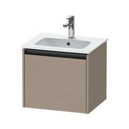 Duravit Waschtischunterschrank Ketho.2 51x42x44cm, 1 Ausz., wandh&auml;ngend, leinen (K25061075750000)