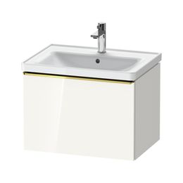 Duravit Waschtischunterschrank D-Neo 63,4x45,2cm, g pol/w hgl, 1 Ausz., wandh&auml;ngend (DE4254034220000)