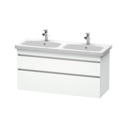 Duravit Waschtischunterschrank DuraStyle 123x44,8x61cm, 2 A, Beck. li/re, we. ma (DS649801818)