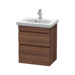 Duravit Waschtischunterschrank Com DuraStyle 50x36,8cm, Nussb dkl., 2 SchKa., wandh&auml;ngend (DS640302121)