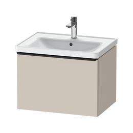 Duravit Waschtischunterschrank D-Neo 63,4x45,2cm, sw/Taup ma, 1 Ausz., wandh&auml;ngend (DE42540BD910000)
