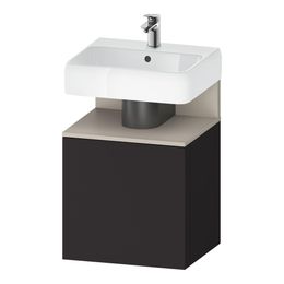 Duravit Waschtischunterschrank Qatego 49x42x64,5cm, 1 T, T re, Tau m/Grap matt (QA4077R91800000)
