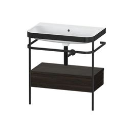Duravit M&ouml;belwaschtisch-Kombi Happy D.2 Plus 77,5x49cm, o HL, N geb, m Konso, 1 Lad (HP4742N6969)