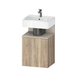 Duravit Waschtischunterschrank Qatego 44x35x64,5cm, 1 T, T l, Tau m/Eich marm. (QA4076L91550000)