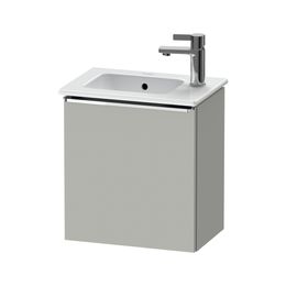 Duravit Waschtischunterschrank D-Neo 41x27,4x44cm, 1 T, An re, chr/Beton ma (DE4259R10070000)