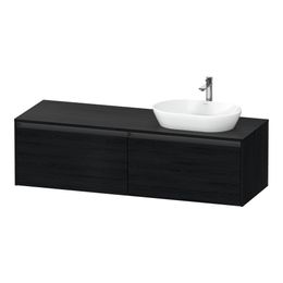 Duravit Waschtischunterschrank Ketho.2 160x55cm, B re, Ei sw, 2 Ausz., wandh&auml;ngend (K24889R16160000)