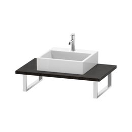 Duravit Konsole L-Cube 80-200x55cm, 1 AS, St&auml; 3cm, Ei dkl. geb. (LC106C07272)
