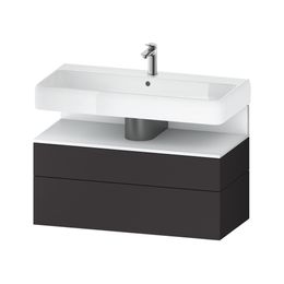 Duravit Waschtischunterschrank Qatego 99x47x59cm, w m/Gr m, 1 Kast, m Nischenb (QA4395018800010)