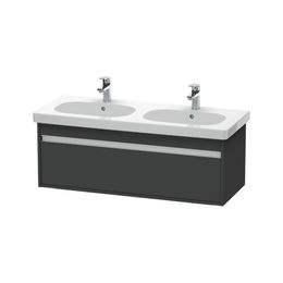 Duravit Waschtischunterschrank Ketho 115x45,5cm, graph m, 1 Ausz., wandh&auml;ngend (KT666904949)