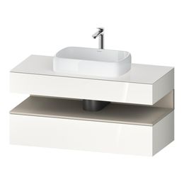 Duravit Waschtischunterschrank Qatego 120x55x60cm, T m/we g, Pl, 1 Schubkast. (QA4732083220000)