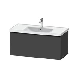 Duravit Waschtischunterschrank D-Neo 98,4x45,2cm, sw/Grap ma, 1 Ausz., wandh&auml;ngend (DE42560BD490000)