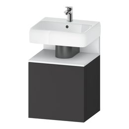 Duravit Waschtischunterschrank Qatego 49x42x64,5cm, 1 T., T. li, we m/Grap ma (QA4077L18490000)