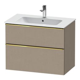 Duravit Waschtischunterschrank D-Neo 81x46,2cm, g pol/Lei, 1 Schubk., 1 Ausz. (DE4362034750000)