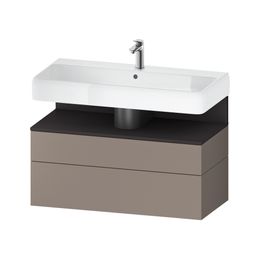 Duravit Waschtischunterschrank Qatego 99x47x59cm, gra m/ba m, 1 Kast, 1 Ausz. (QA4395080430000)