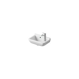 Duravit Handwaschbecken Starck 3 40x26cm, HL re, m &Uuml;L, Hahnlochbank, wei&szlig; (0751400000)