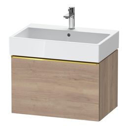 Duravit Waschtischunterschrank D-Neo 68,4x44,2cm, g pol/Ei ma, 1 Ausz., wandh&auml;ngend (DE4272034550000)