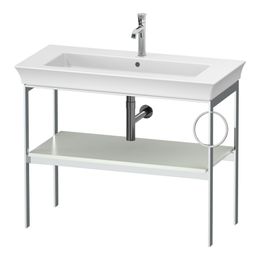 Duravit Waschtisch-Konsole White Tulip 98,4x45cm, Me, bo, HTH re, we s-matt (WT4544R3636)