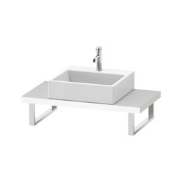 Duravit Konsole Compact L-Cube 80-200x48cm, 1 AS, St&auml;r 4.5cm, we. ma (LC100C01818)