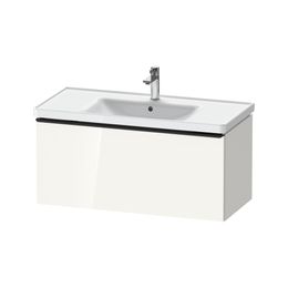 Duravit Waschtischunterschrank D-Neo 98,4x45,2cm, sw/w hgl, 1 Ausz., wandh&auml;ngend (DE42560BD220000)
