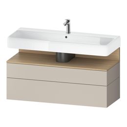 Duravit Waschtischunterschrank Qatego 119x47x59cm, E na/tau m, 1 Kast, m B (QA4396030910010)