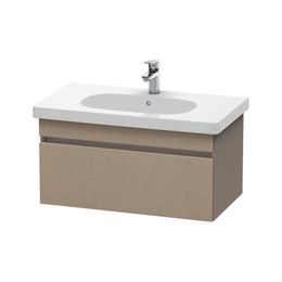 Duravit Waschtischunterschrank DuraStyle 80x45,3cm, leinen/bas ma, 1 Ausz., wandh&auml;ngend (DS638407543)