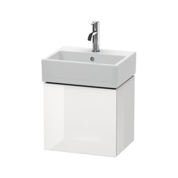 Duravit Waschtischunterschrank L-Cube 43,4x34,1x40cm, wandh&auml;ngend, T&uuml;r re, we. hgl (LC6245R2222)