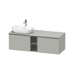 Duravit Waschtischunterschrank D-Neo 140x55cm, 2 A, 1 Pl, B L, sw/gr ma (DE4950LBD070000)