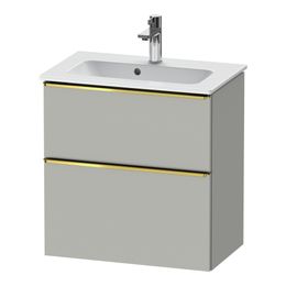 Duravit Waschtischunterschrank D-Neo Compact 61x37,2, g pol/gr m, 1 Kast, 1 A, wandh&auml;ngend (DE4368034070000)