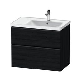 Duravit Waschtischunterschrank D-Neo 78,4x45,2cm, 1 Kast, B R, sw/Ei sw (DE43580BD160000)