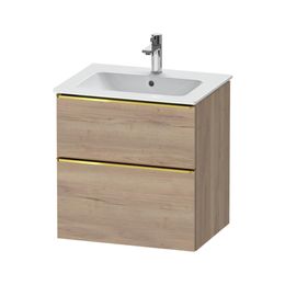 Duravit Waschtischunterschrank D-Neo 61x46,2cm, g pol/Ei ma, 1 Kast, 1 Ausz. (DE4361034550000)