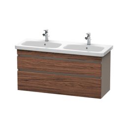 Duravit Waschtischunterschrank DuraStyle 123x44,8x61cm, 2 A, B l/r, N dk/b ma (DS649802143)
