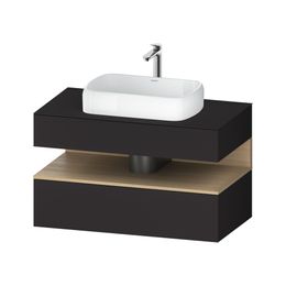 Duravit Waschtischunterschrank Qatego 100x55x60cm, E na/gra m, Pl, 1 Kast (QA4731030800000)