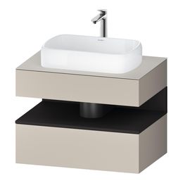 Duravit Waschtischunterschrank Qatego 80x55x60cm, gra m/ta m, Pl, 1 Schubkast. (QA4730080910000)