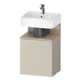 Duravit Waschtischunterschrank Qatego 44x35x64,5cm, 1 T, T l, E Marmo/tau matt (QA4076L55830000)