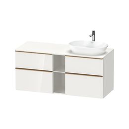 Duravit Waschtischunterschrank D-Neo 140x55cm, 2 SBK, 2 A, B R, b geb/we hgl (DE4970R04220000)