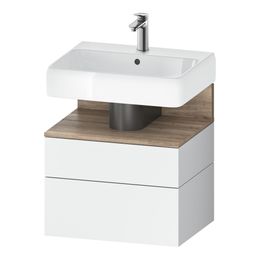 Duravit Waschtischunterschrank Qatego 59x47x59cm, E Ma/w m, 1 Kast, 1 Ausz. (QA4393055180000)