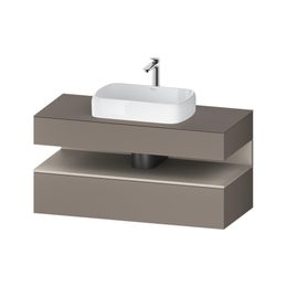 Duravit Waschtischunterschrank Qatego 120x55x60cm, T m/ba m, Pl, 1 Schubkast. (QA4732091430000)